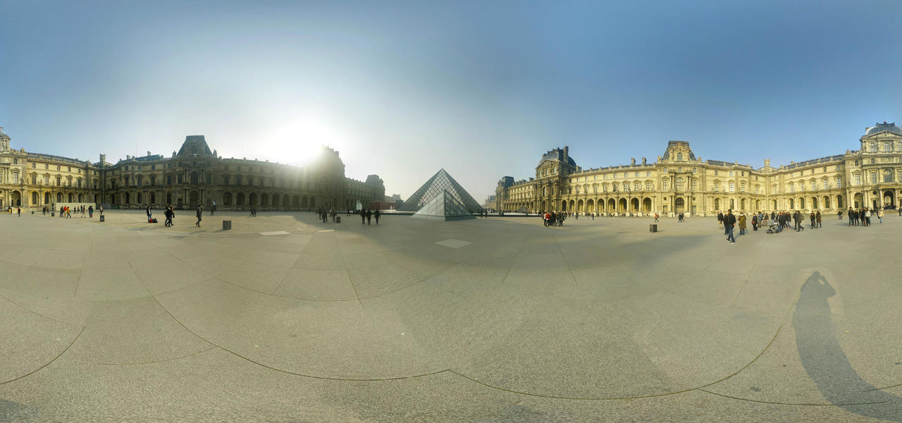 Pyramids of the Louvre | VR 360 3D tour | TrueVirtualTours - true ...