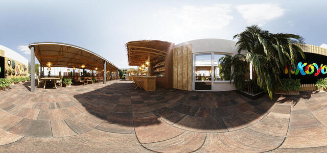 NKOYO ROOFTOP RESTAURANT | Virtual 3D/VR tour | Iaandgpartners ...