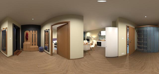 Simple Flat | Virtual 3D/VR tour | Pasha Chibis | TrueVirtualTours