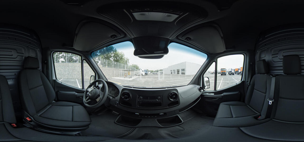 Mercedes Sprinter Interior | Cферическая 360° панорама | PULL ...